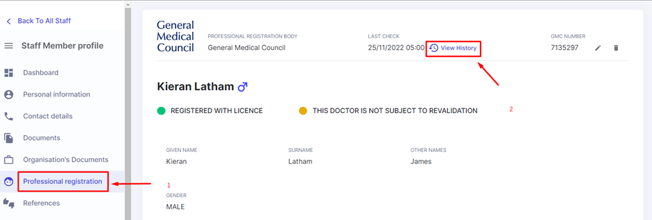 Professional Registration - GMC